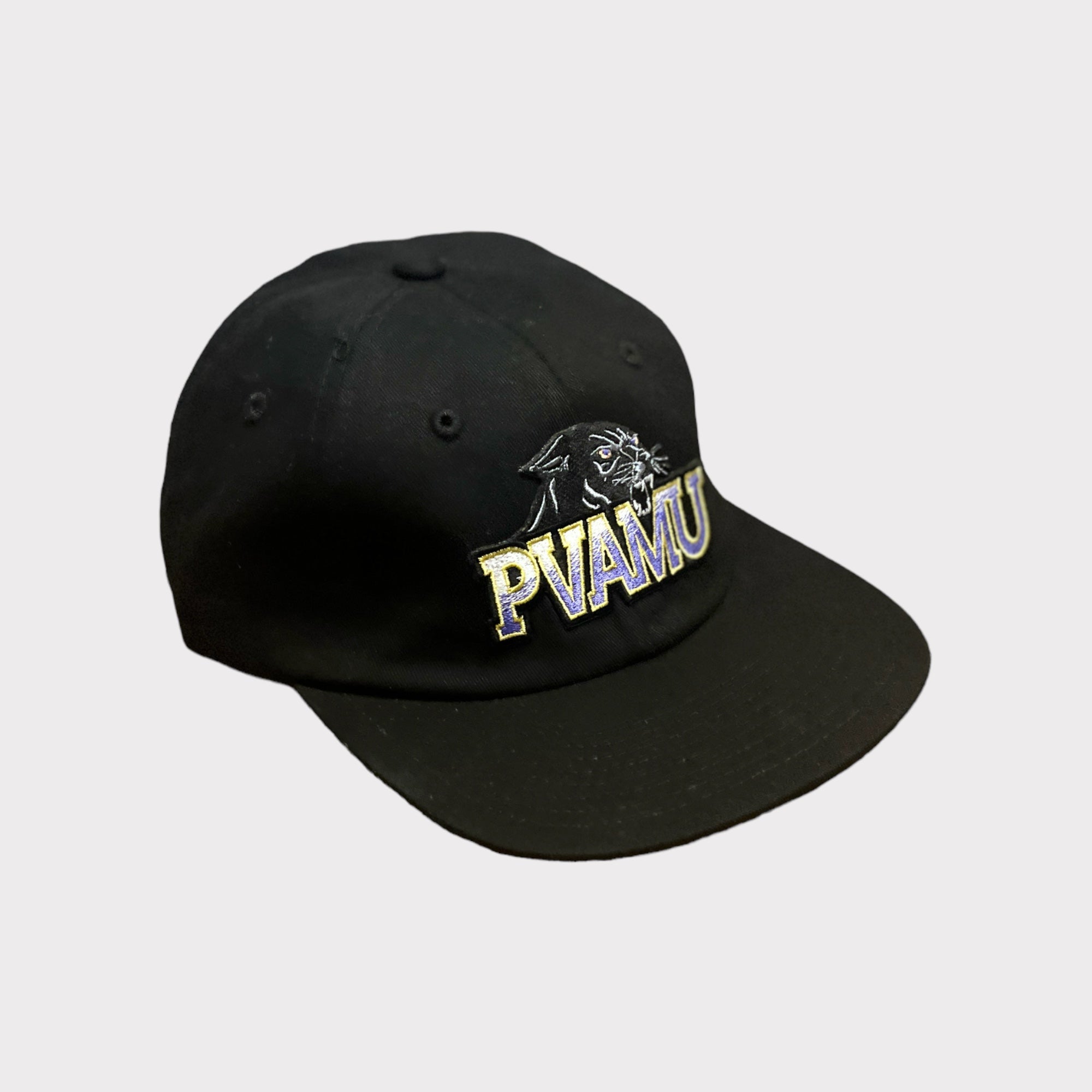 HBCU Washed Cotton Relaxed Hat; Low Profile - Prairie View A&M Univers